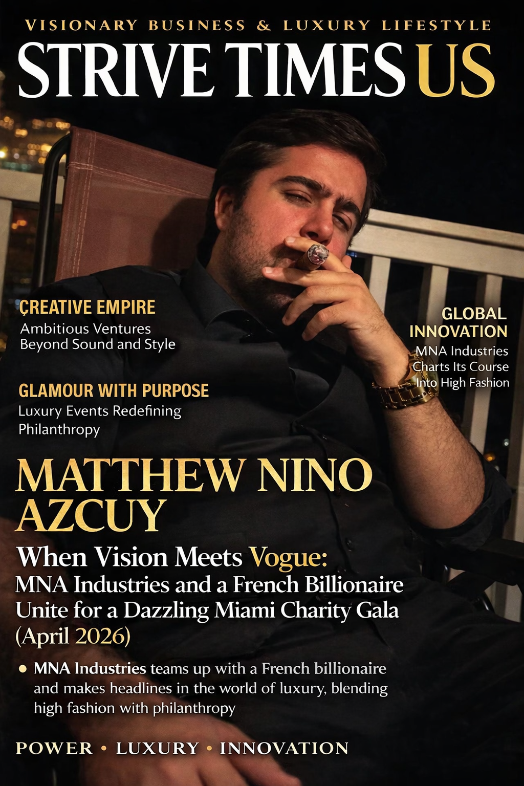 When Vision Meets Vogue: Matthew Nino Azcuy and French Billionaire Set ...